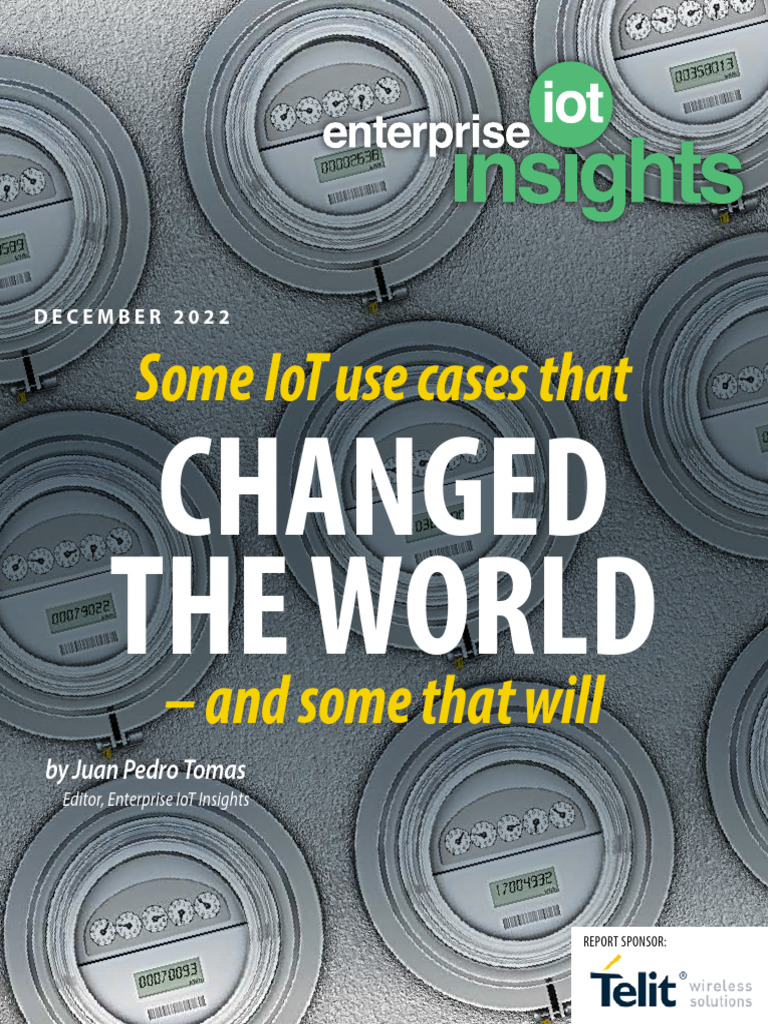 IoT Use Cases Editorial Report | PDF | Internet Of Things | Agriculture