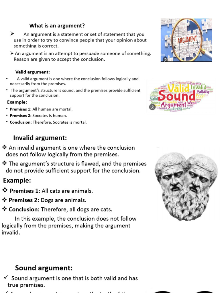 Logic | PDF | Argument | Logic