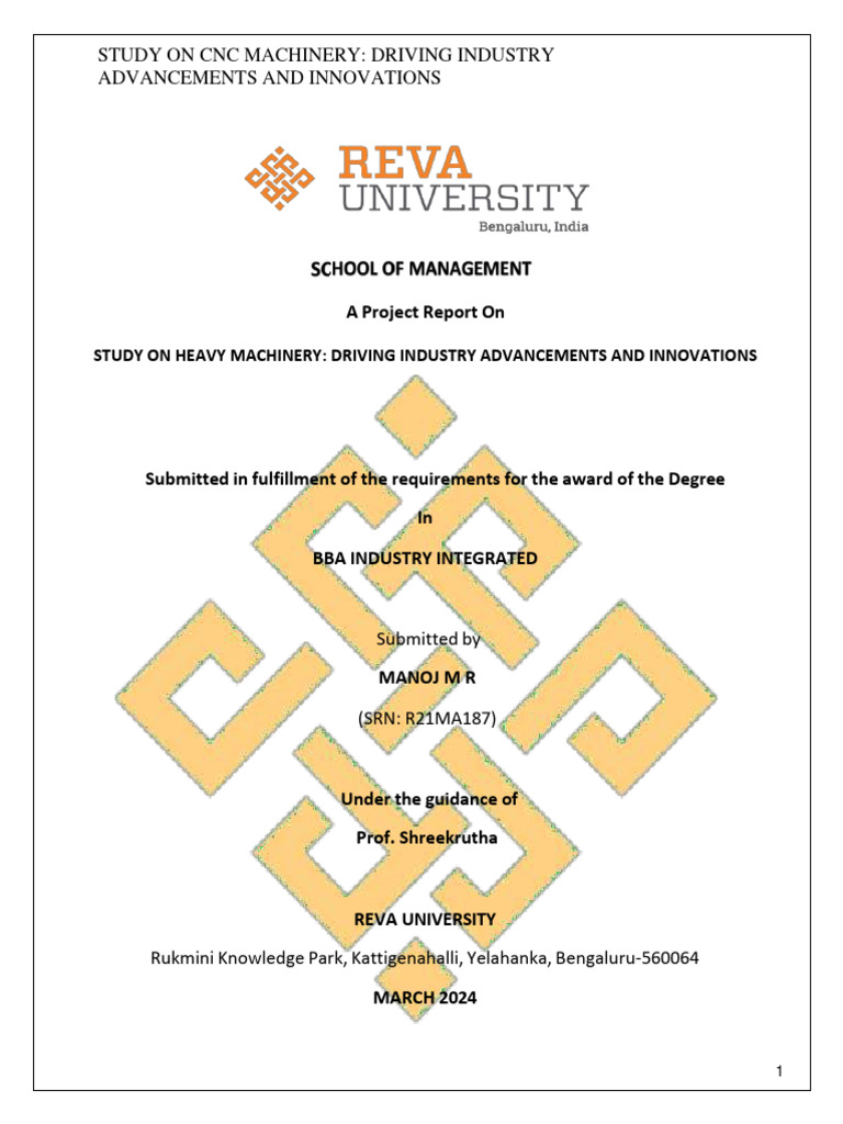 Preetham Consolidated PDF | PDF | Automation | Innovation