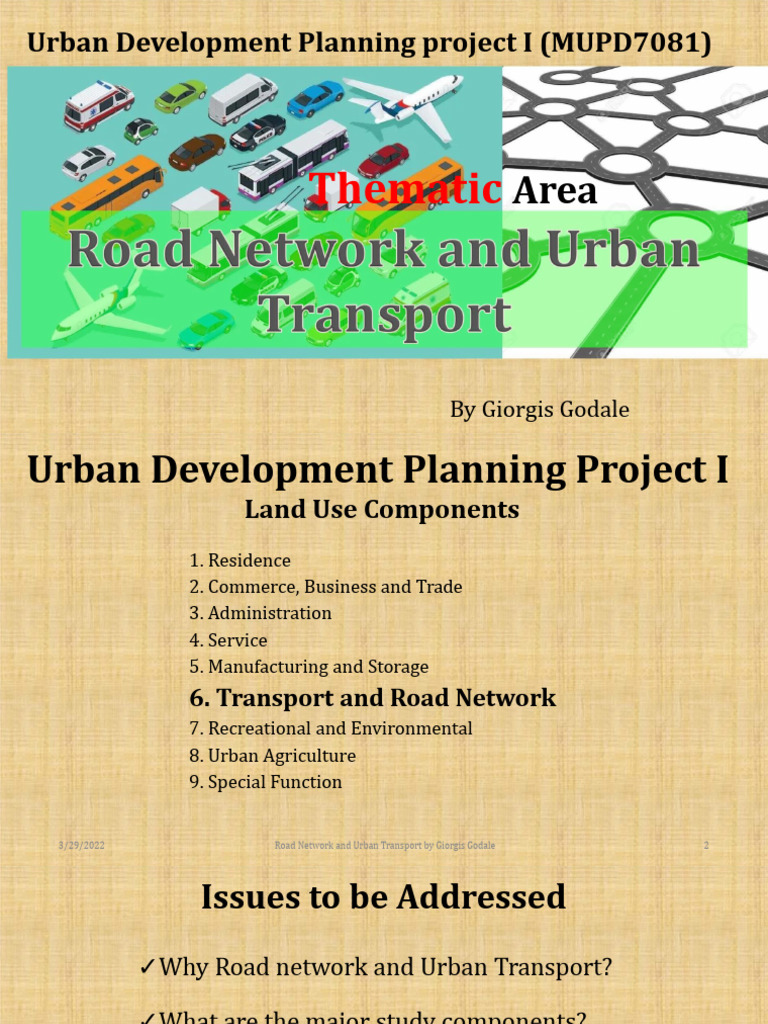 Urban Transport Network Analysis | PDF | Transport | Public Transport
