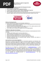 Uj Bcom Transportlogisticsmanagement2025 Brochure | PDF | University And College Admission | Gce ...