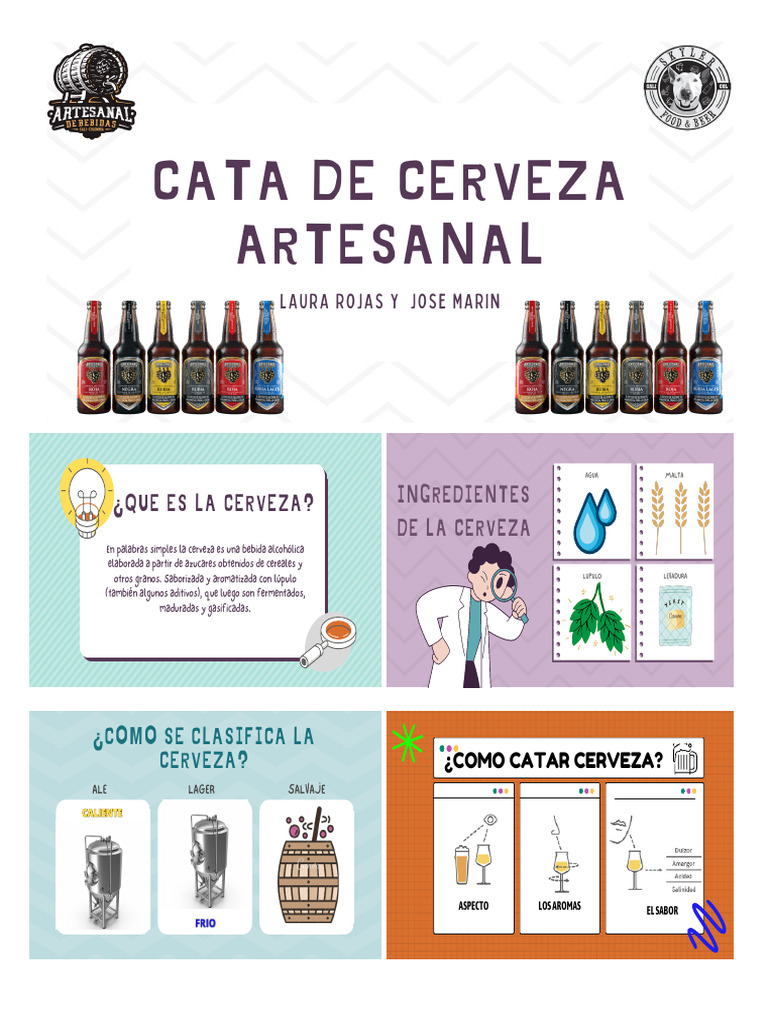 Guía de Cata de Cerveza Artesanal | PDF