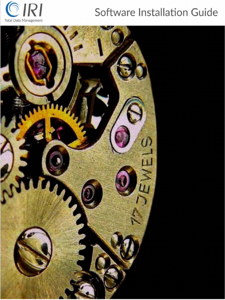 IRI Install Guide | PDF | Installation (Computer Programs) | Directory (Computing)