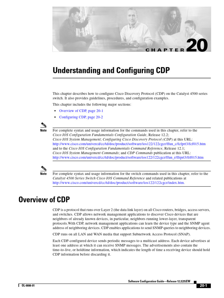 Understanding and Configuring CDP | Download Free PDF | Network Switch ...