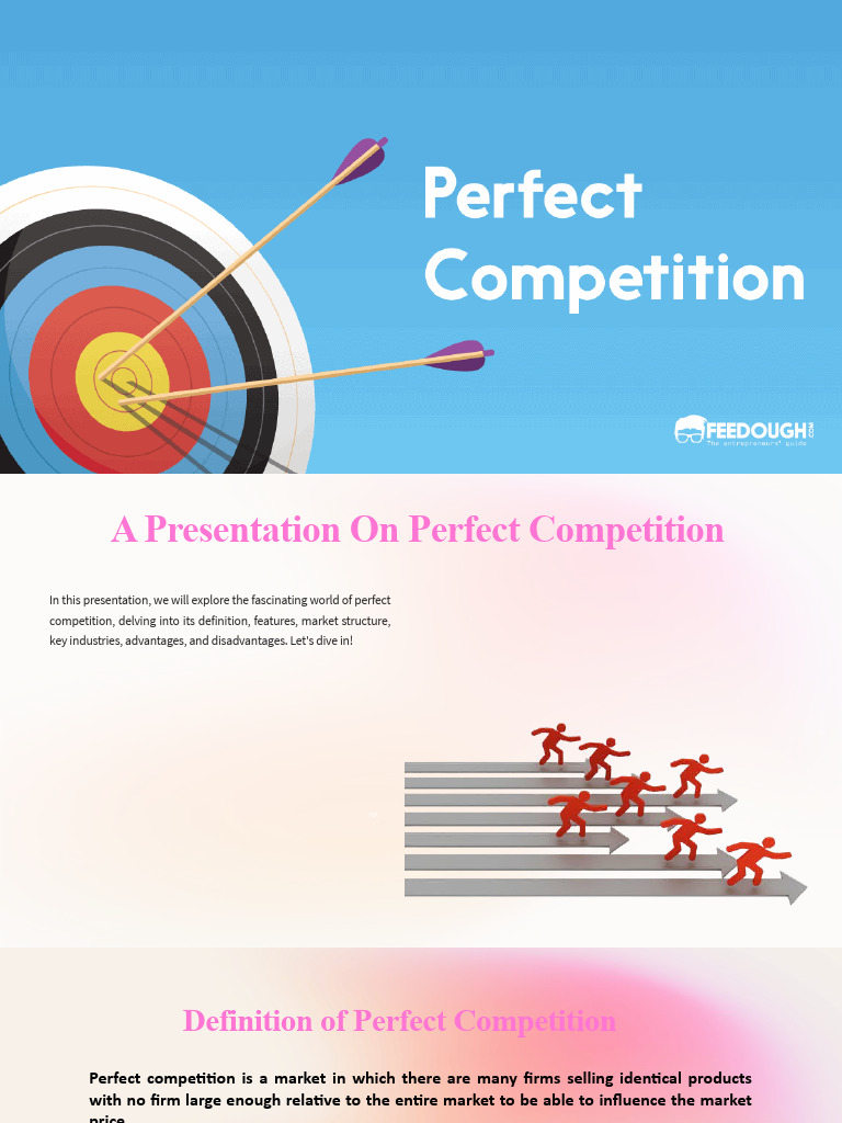Presentation Perfect Competition | PDF | Monopoly | Profit (Economics)