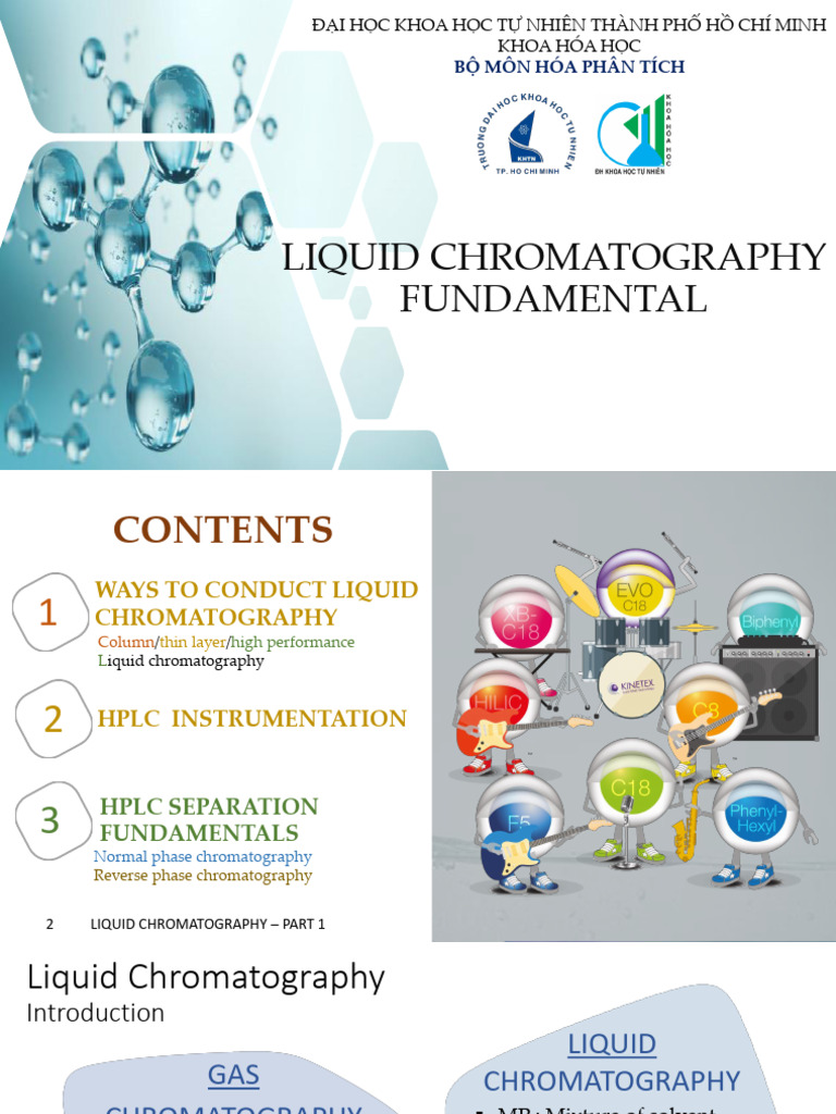 Liquid Chromatography Basics Guide | PDF | High Performance Liquid ...