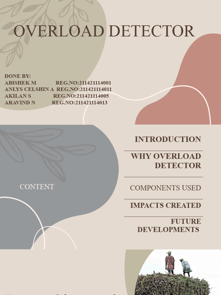 Overload Detector 1 | PDF | Arduino | Road