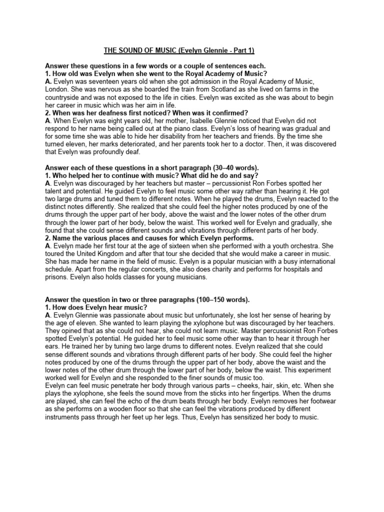 The Sound of Music | PDF