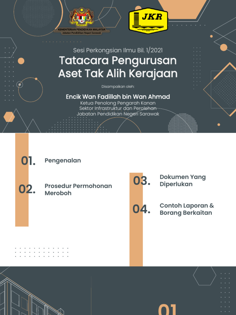 Slaid Taklimat Tatacara Pelupusan Aset Tak Alih Kerajaan (23 Julai 2021 ...