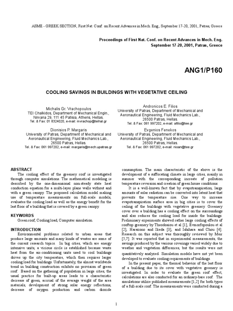 Vrachopoulos M Etal - 2001 - Cooling Savings in Buildings With ...