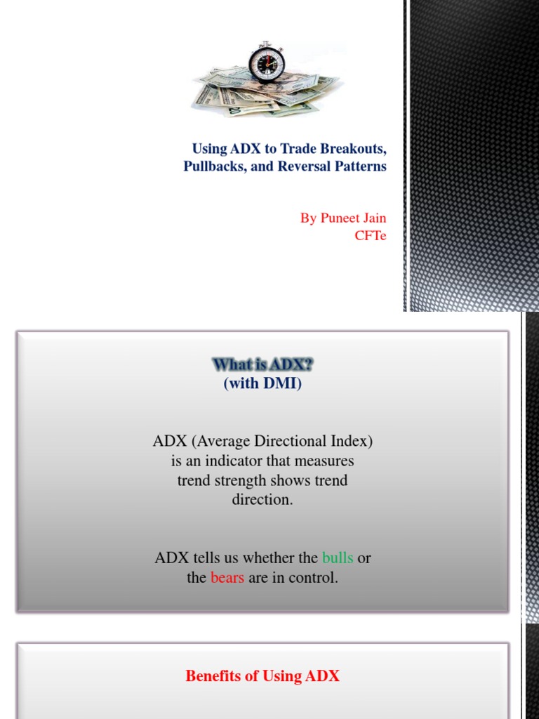 Using ADX To Trade Breakouts | PDF | Stock Market | Financial Markets