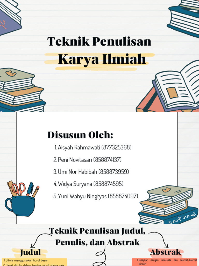 Modul 3 Teknik Penulisan Karya Ilmiah | PDF