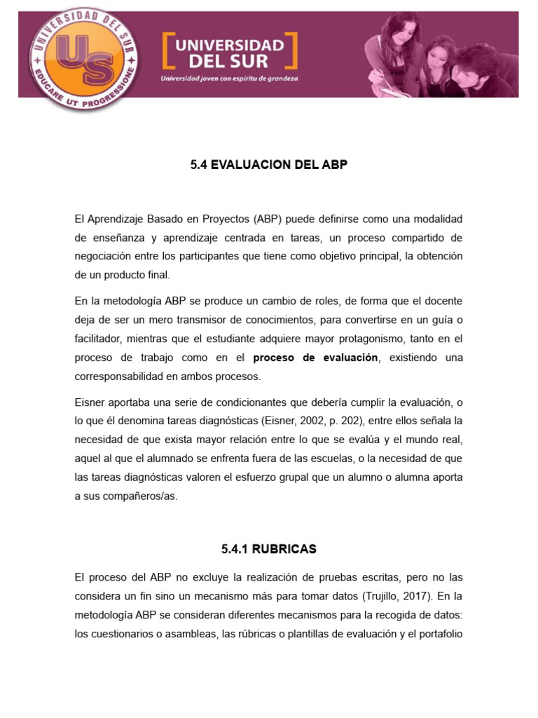 Resumen Abp | PDF | Evaluación | Aprendizaje