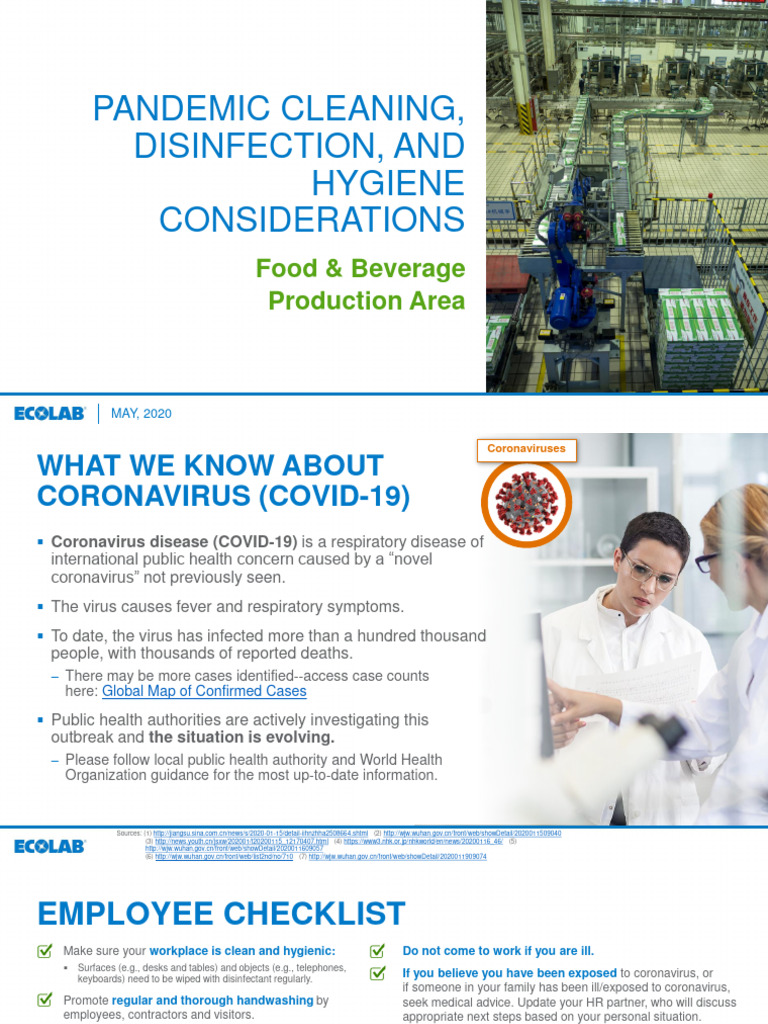 FNB Production Area Pandemic Considerations - South Africa v6 PDF | PDF ...