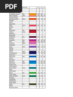 Roblox Color Codes – HTML Color Codes | PDF | Grey | Color