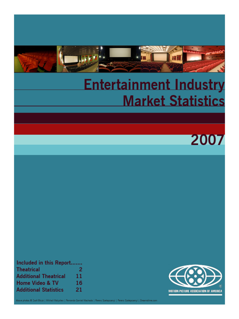 2007 Entertainment Industry Stats | PDF | Box Office