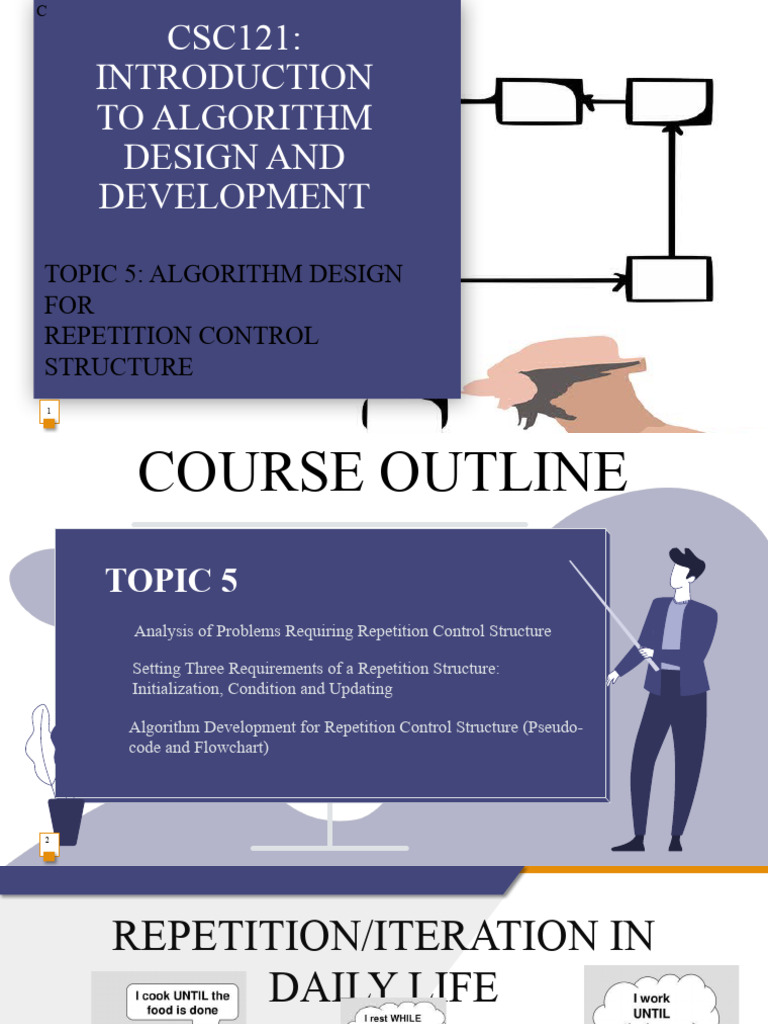 CSC121 - Topic 5 (CONTROL STRUCTURE (REPETITION) | Download Free PDF | Control Flow ...