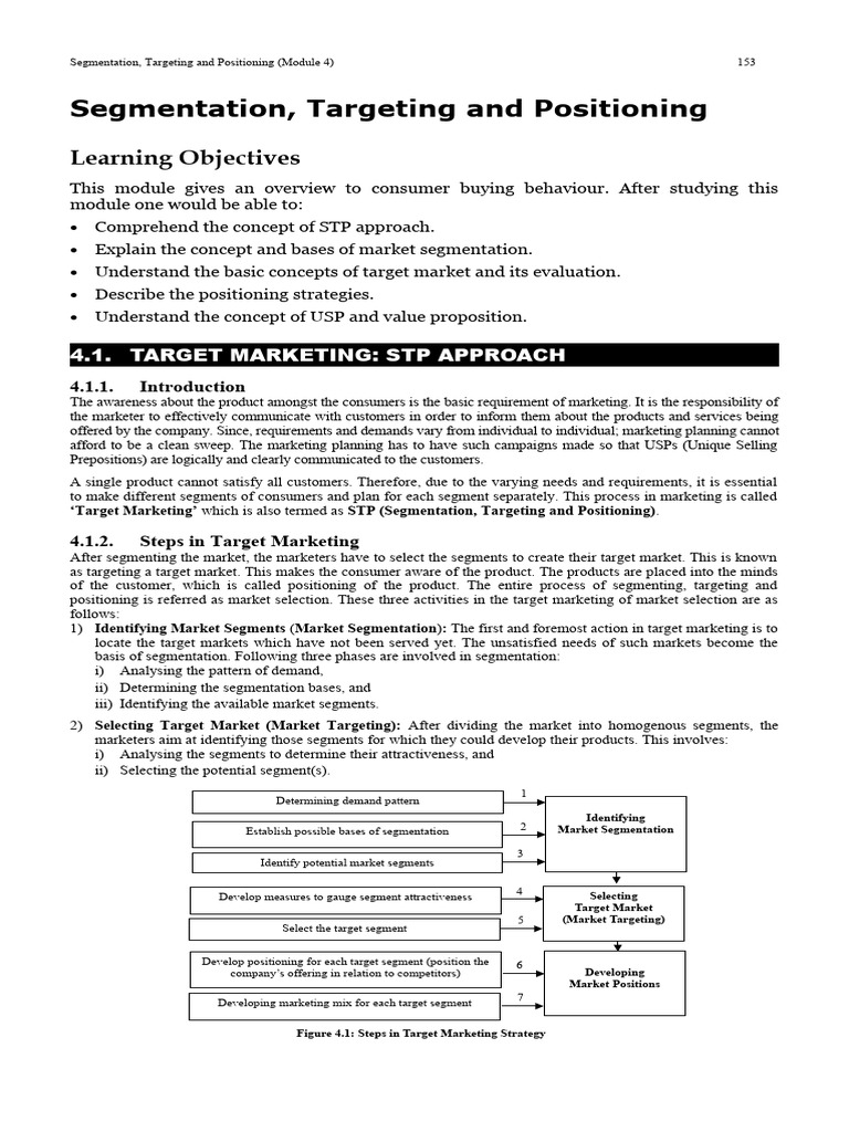 Segmentation, Targeting and Positioning | PDF | Market Segmentation ...