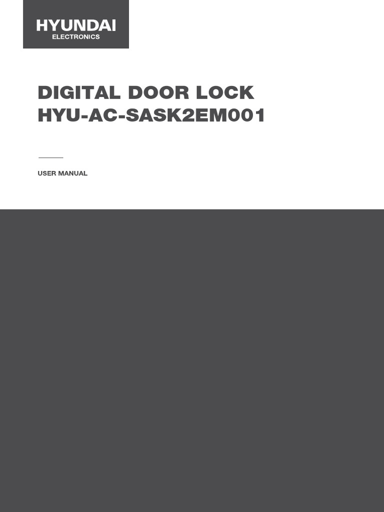 Manual Hyu Ac Sask2em001 | PDF | Personal Identification Number | Relay