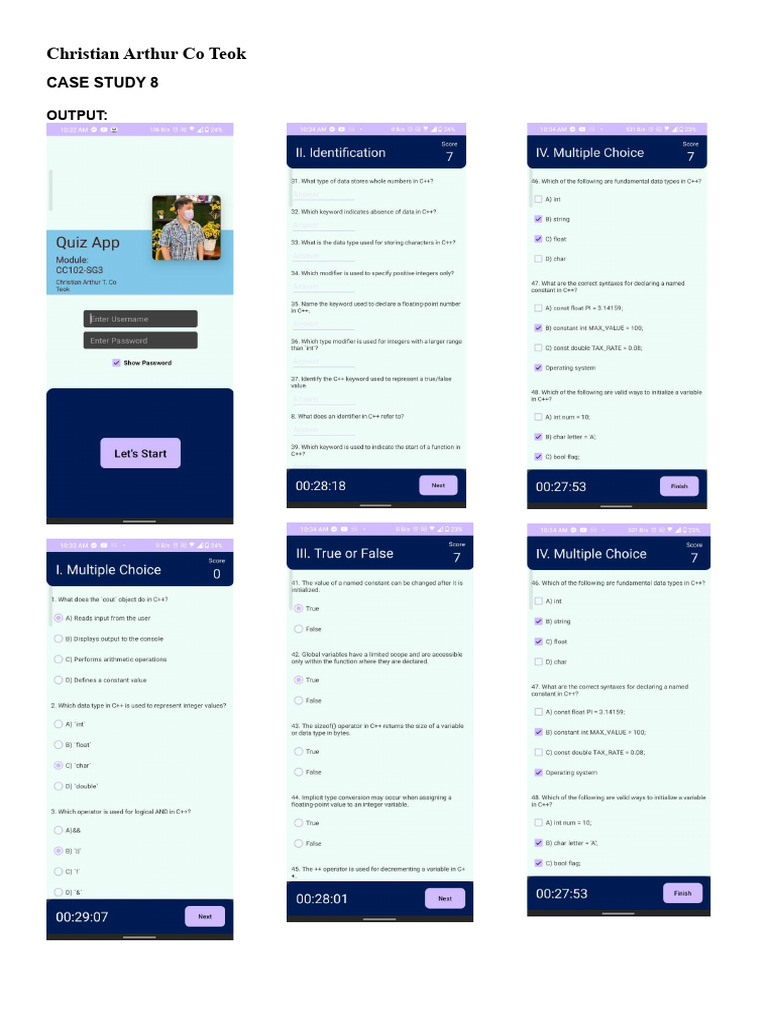 Co Teok - Case Study 8 | PDF | Android (Operating System) | Command Line Interface