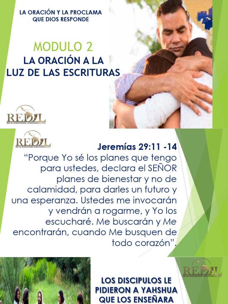 MODULO 2. LA ORACION A LUZ DE LAS ESCRITURAS | Descargar gratis PDF | Oración | Creencia ...