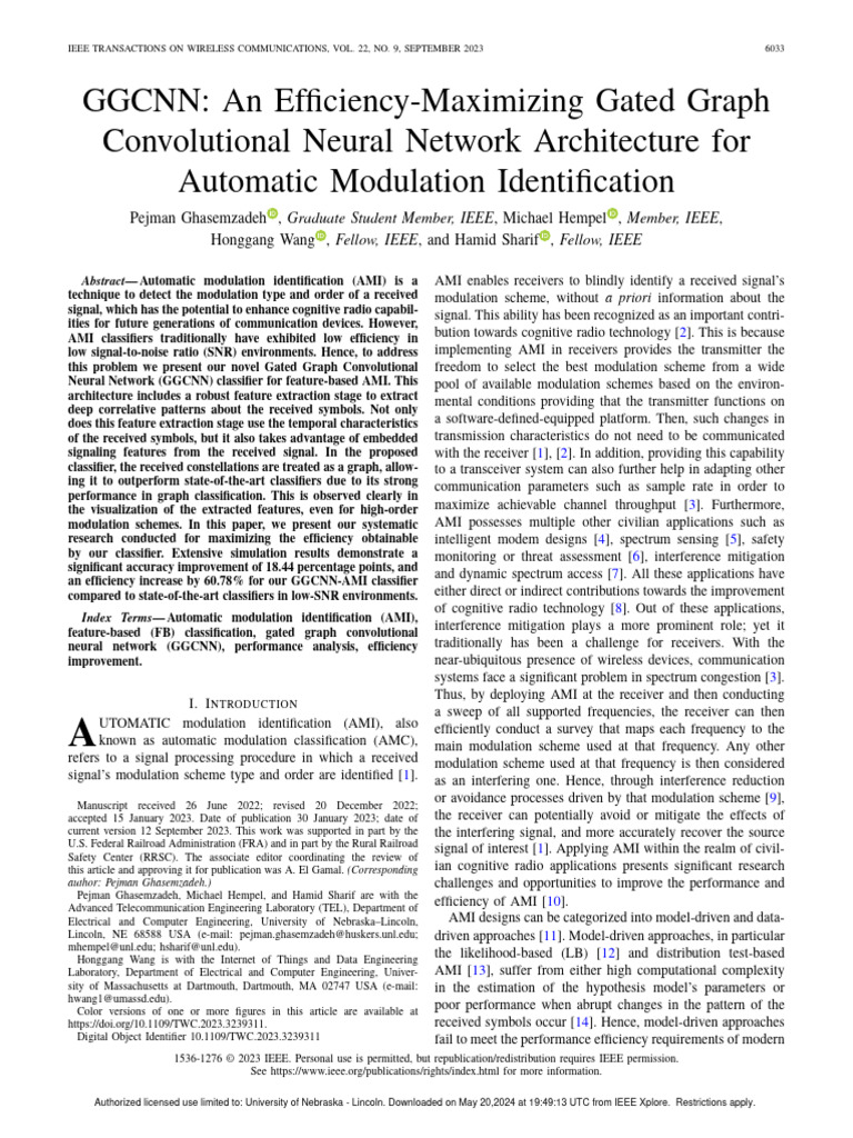 GGCNN An Efficiency-Maximizing Gated Graph Convolutional Neural Network Architecture For ...