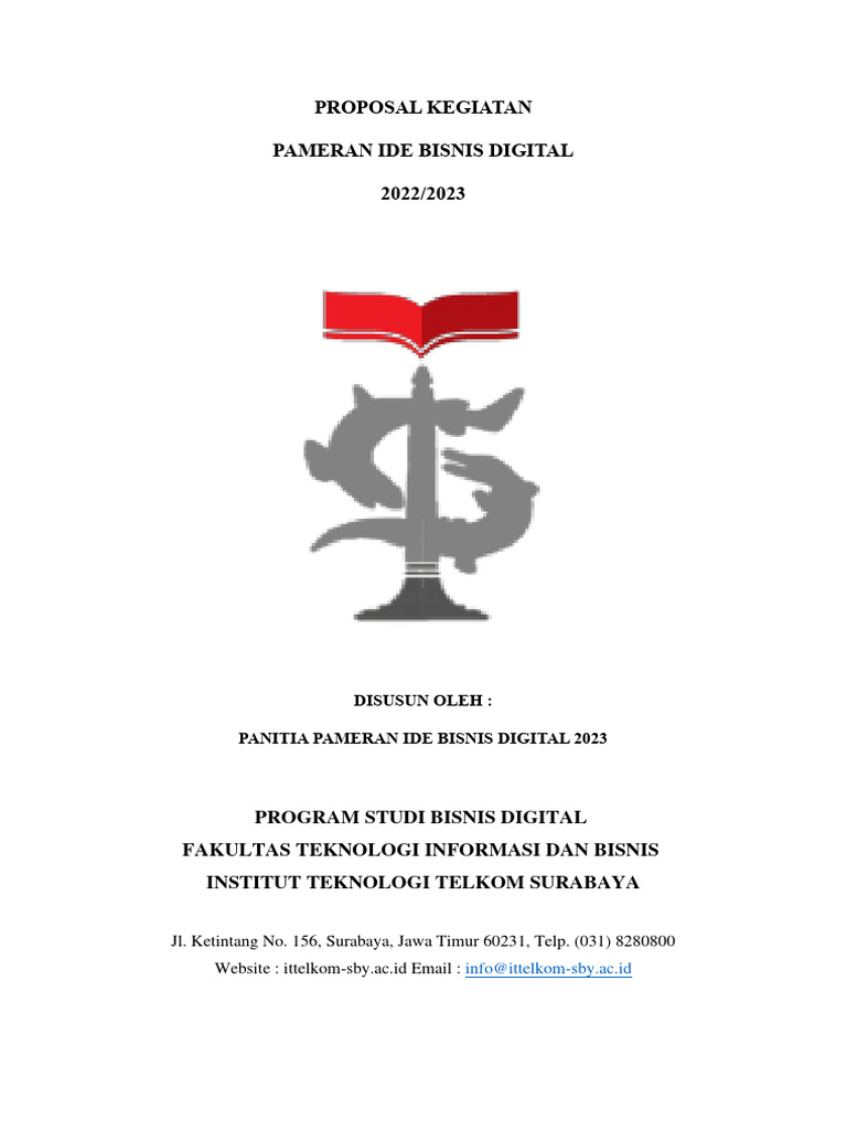 Draft Proposal Kegiatan | PDF | Bisnis | Seni