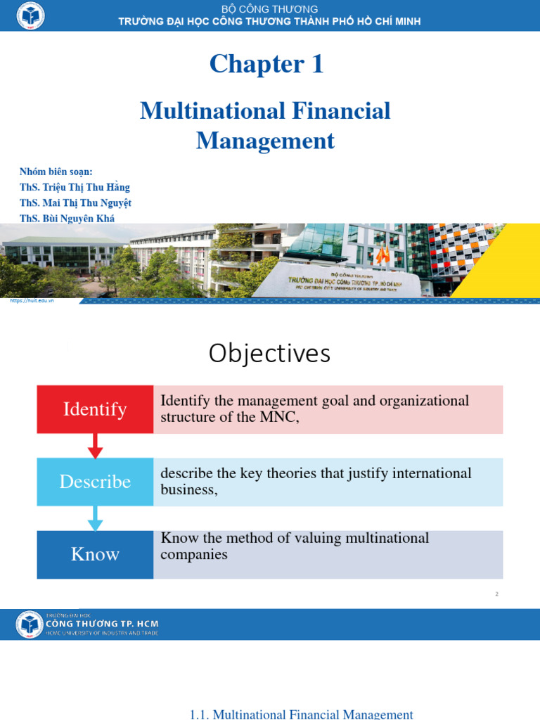 Chapter 1. Multinational Financial Management | Download Free PDF | Valuation (Finance ...