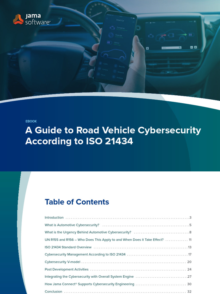 A Guide To Road Vehicle Cybersecurity According To Iso 21434 | PDF ...
