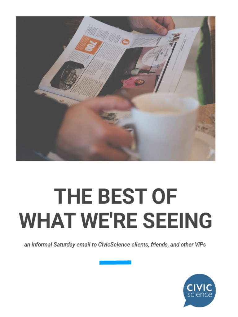 CivicScience Insights for VIPs | PDF | Opinion Poll | Millennials