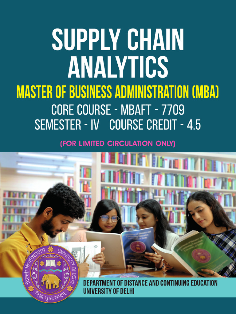 Supply Chain Analytics Guide 2024 | PDF | Analytics | Predictive Analytics