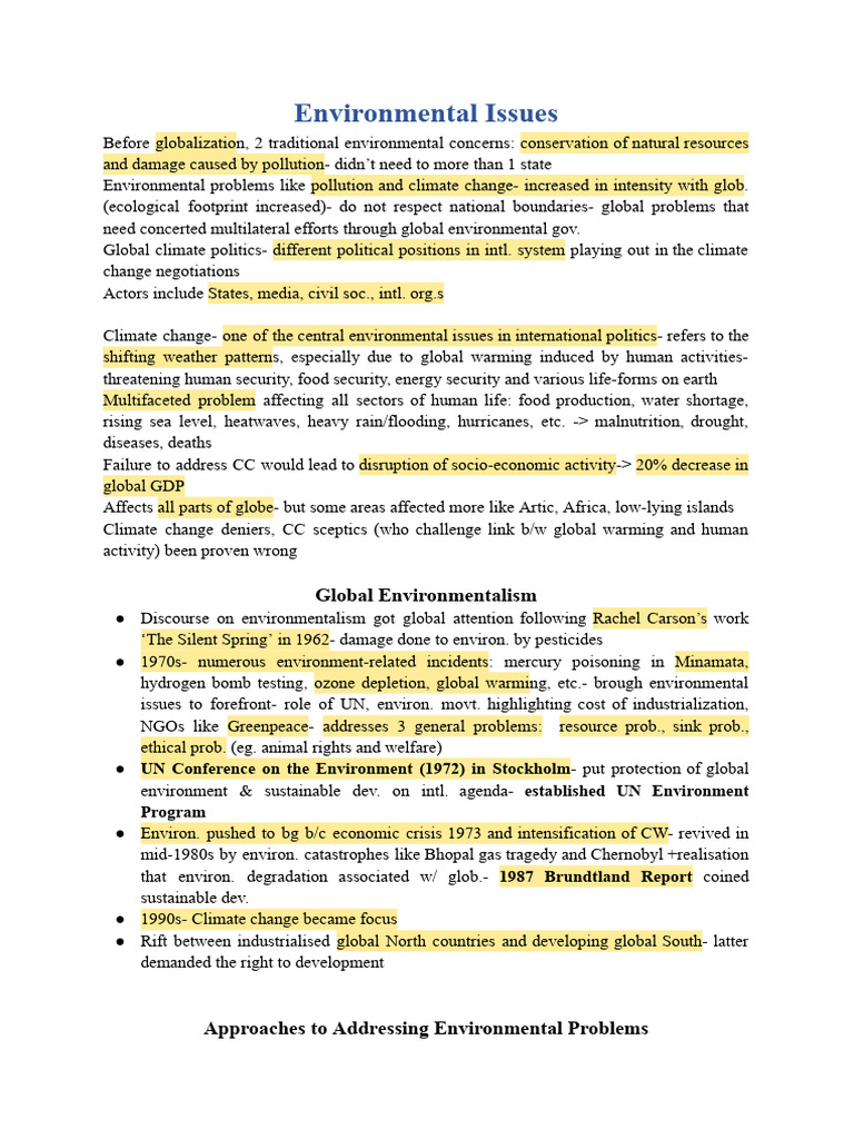 unit 3 | PDF | Treaty On The Non Proliferation Of Nuclear Weapons ...