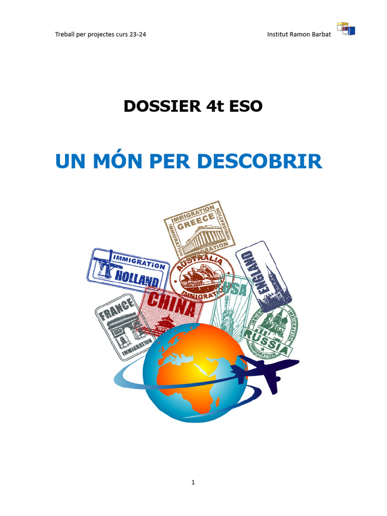 Dossier Projectesç | PDF