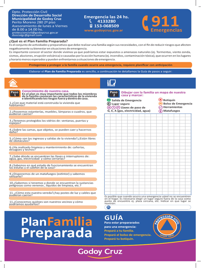 Guia Plan Familia Preparada F | PDF