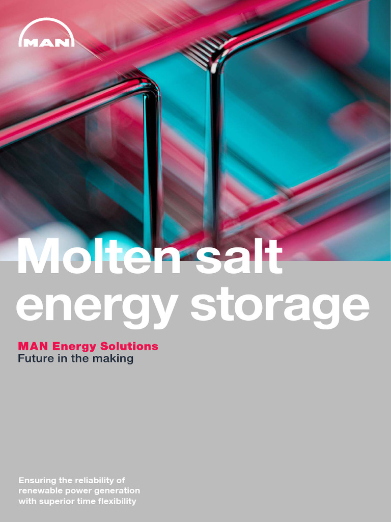 MAN Molten-Salt-Energy-Storage | PDF | Energy Storage | Renewable Energy
