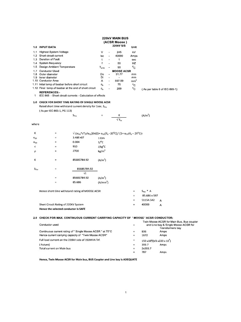 1701874-Bus Bar Sizing | PDF