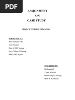 Medical Case Study Template | PDF