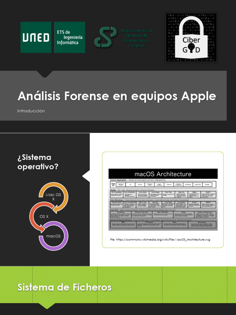 Análisis Forense en MAC | PDF | Software utilitario | Arquitectura de Computadores