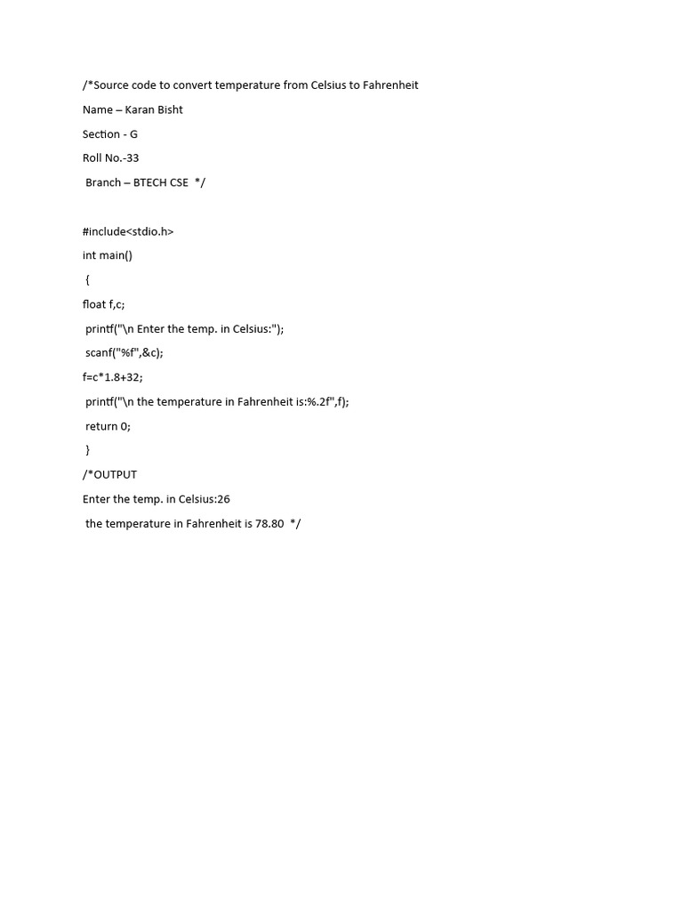 Karan | Download Free PDF | Matrix (Mathematics) | Fahrenheit