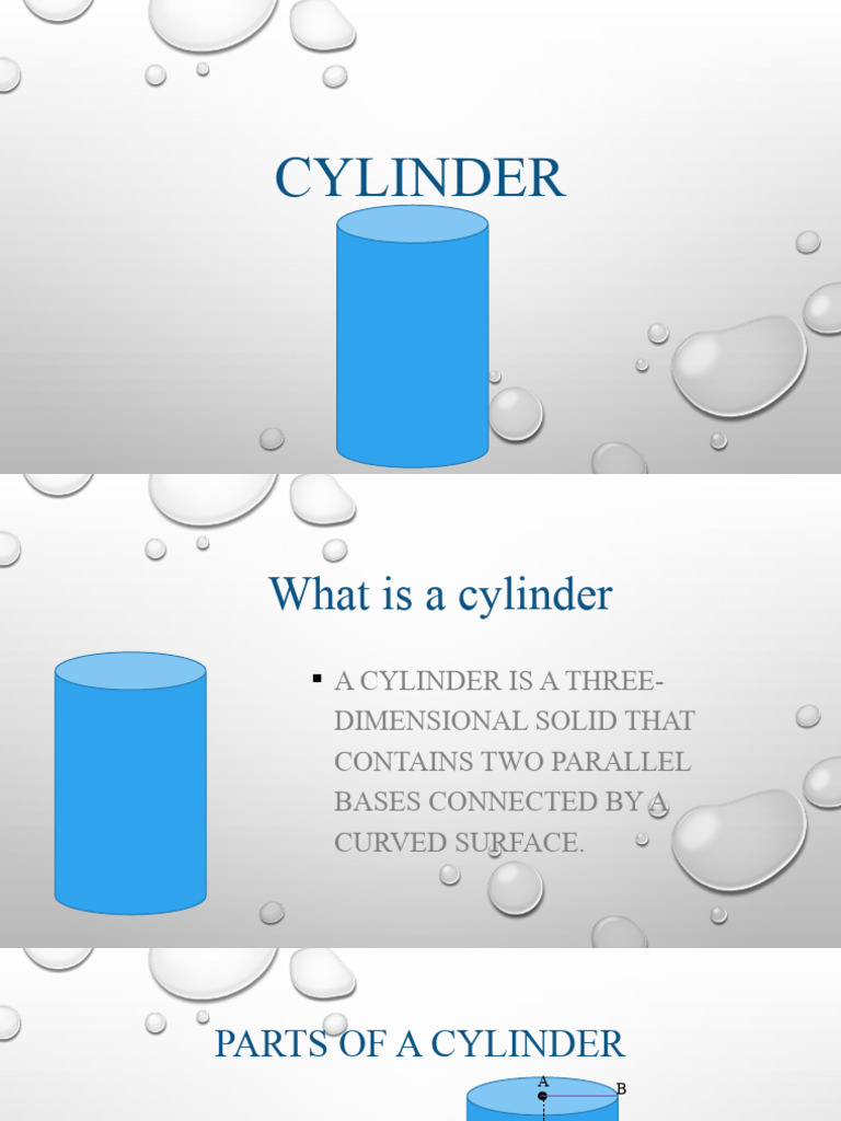 Cylinder | PDF | Science & Mathematics | Technology & Engineering