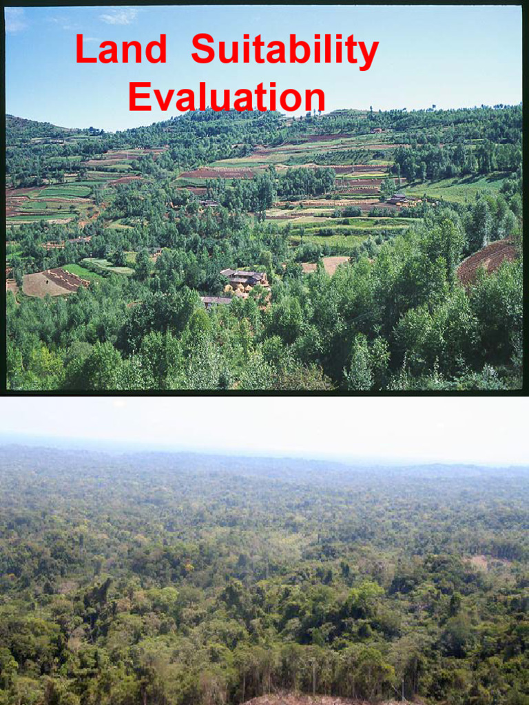 27 Land Suitability Evaluation | Download Free PDF | Soil | Physical ...