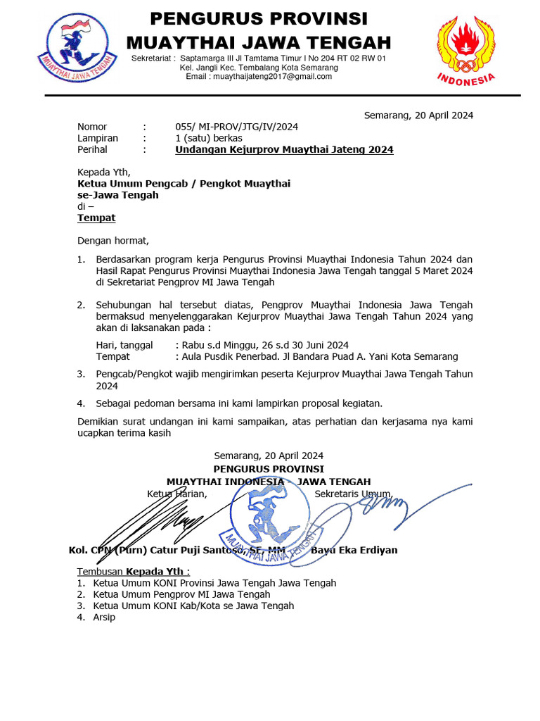PROPOSAL KEJURPROV 2024 Fix | PDF