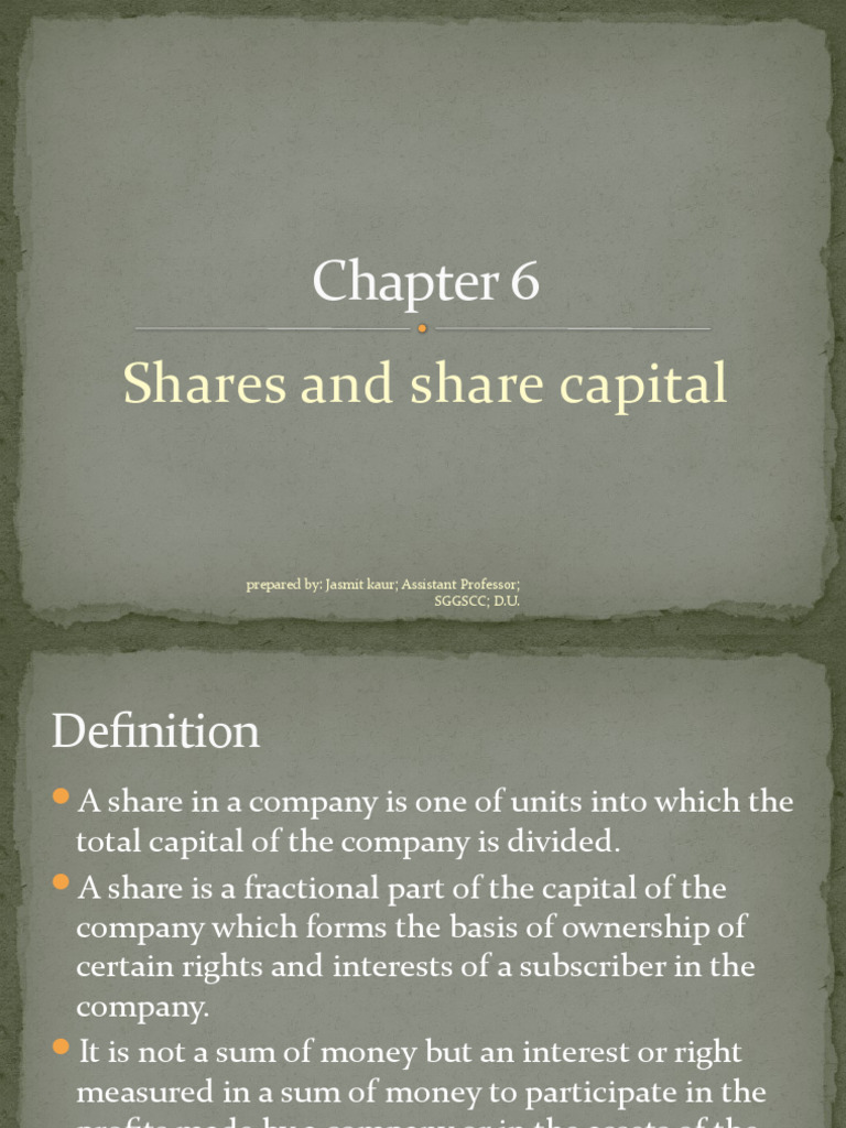 Company 6 | PDF | Stocks | Securities (Finance)