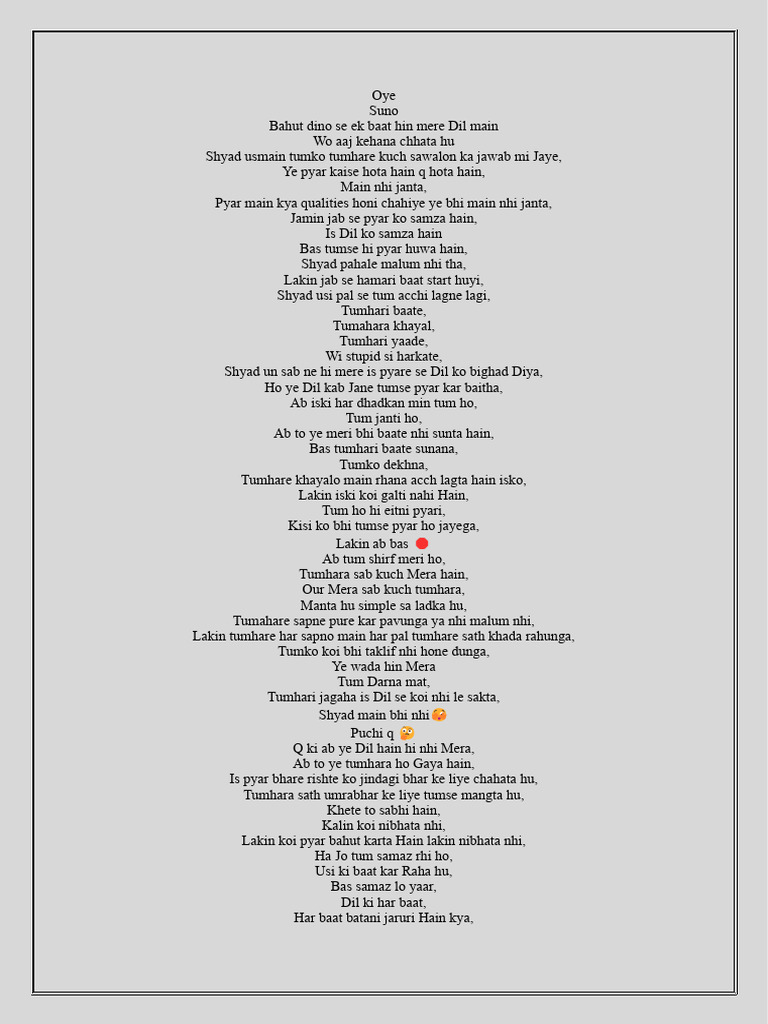 Feeling | PDF