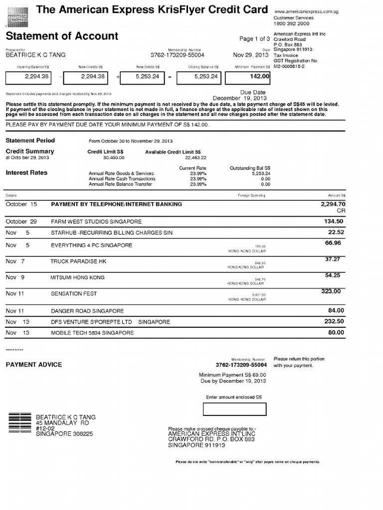 Amex - Statement_December | PDF
