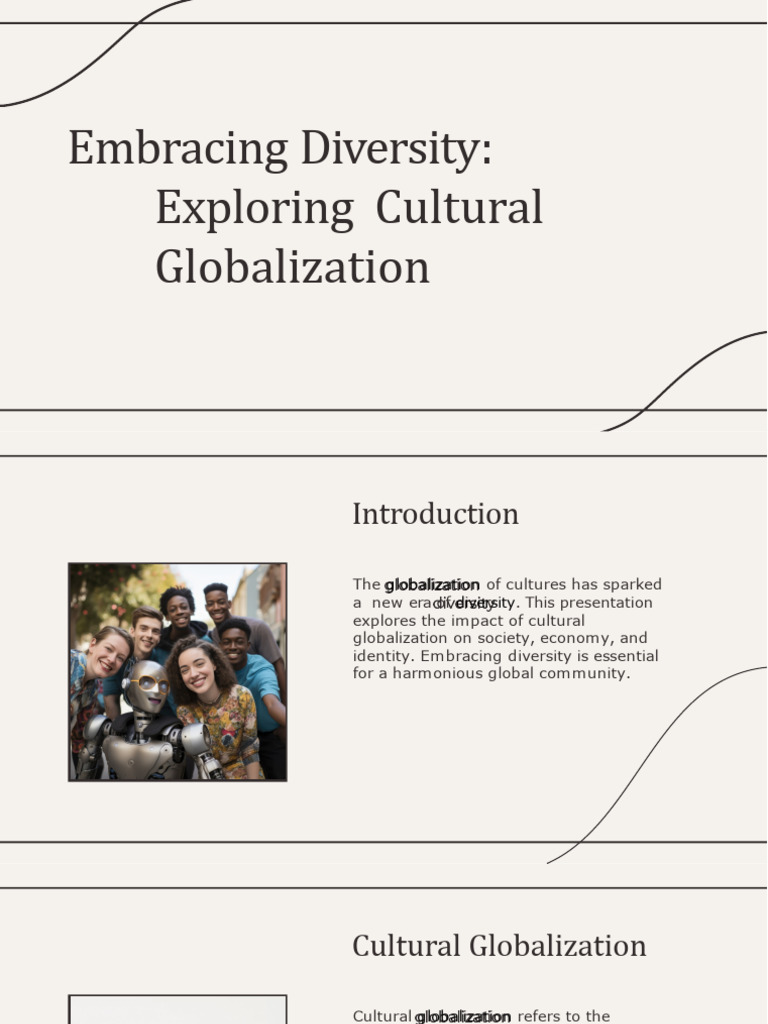 Slidesgo Embracing Diversity Exploring Cultural Globalization 20240522144047m5ra | PDF ...