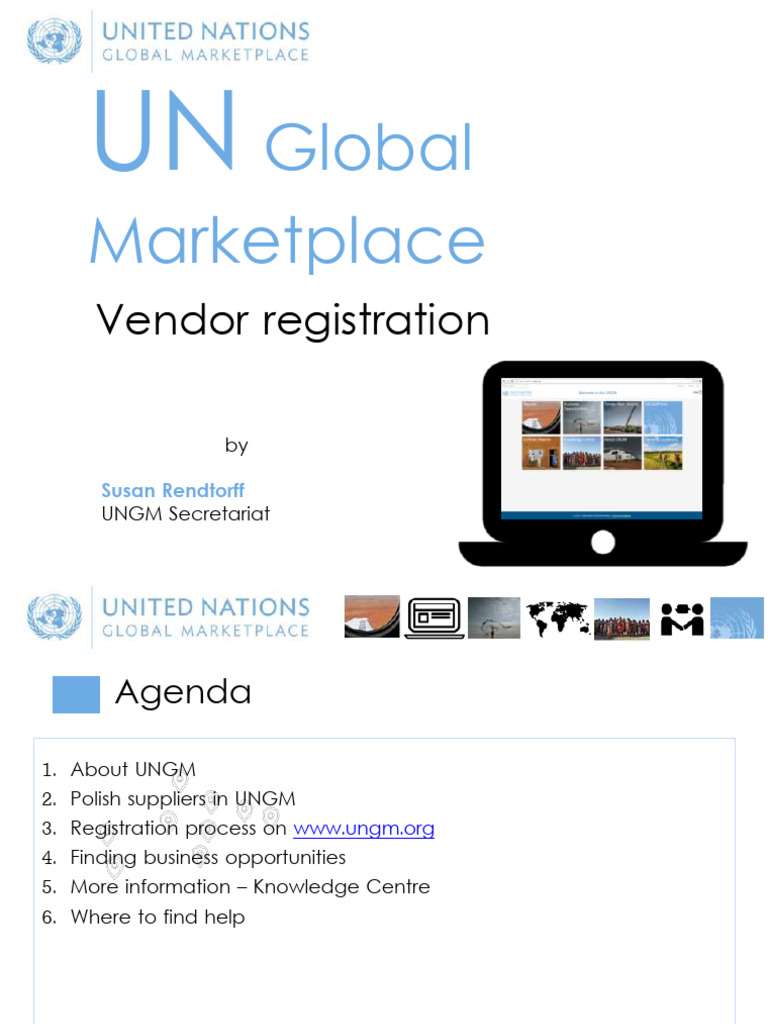 The UN Global Marketplace | PDF | Procurement