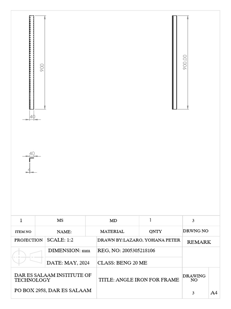 Angle Iron Support-2 | PDF