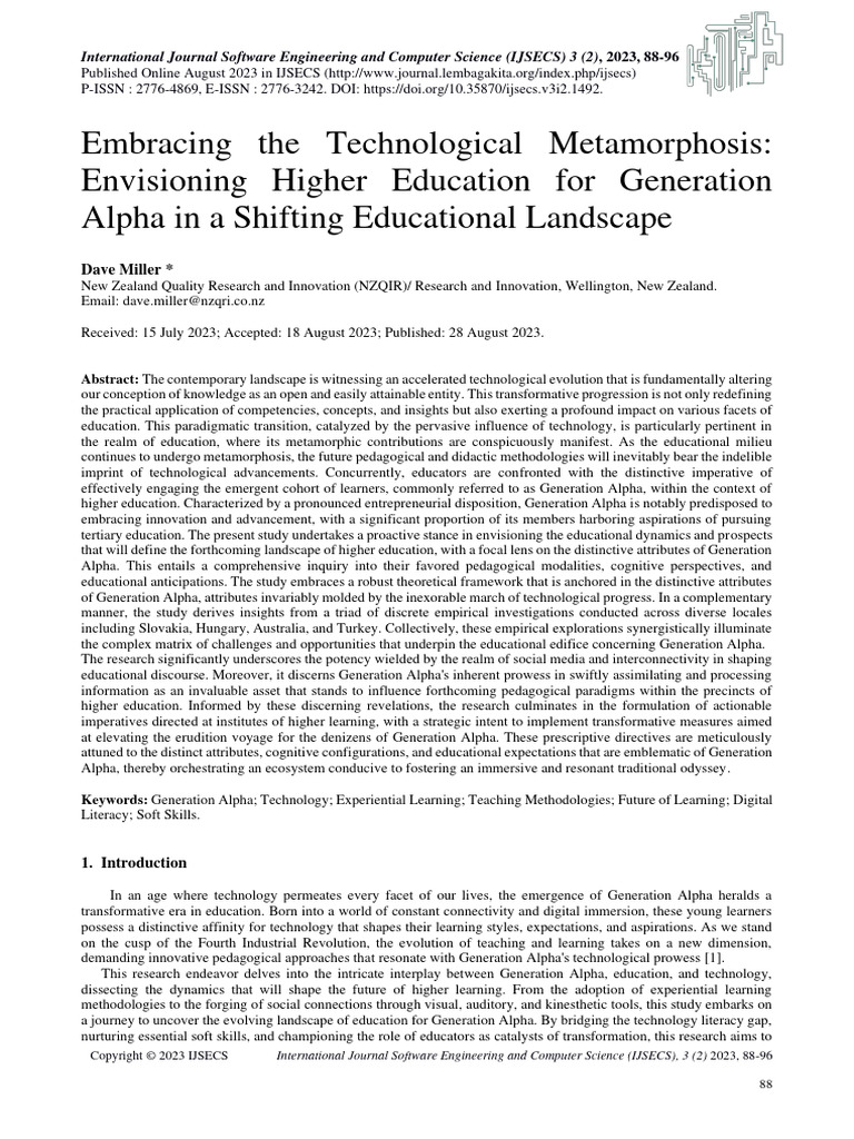 6 - Dave Miller | Download Free PDF | Pedagogy | Learning