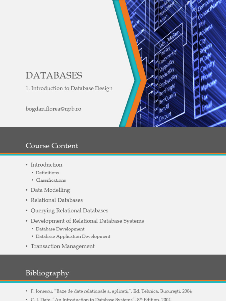 Chapter 1 | PDF | Databases | Conceptual Model